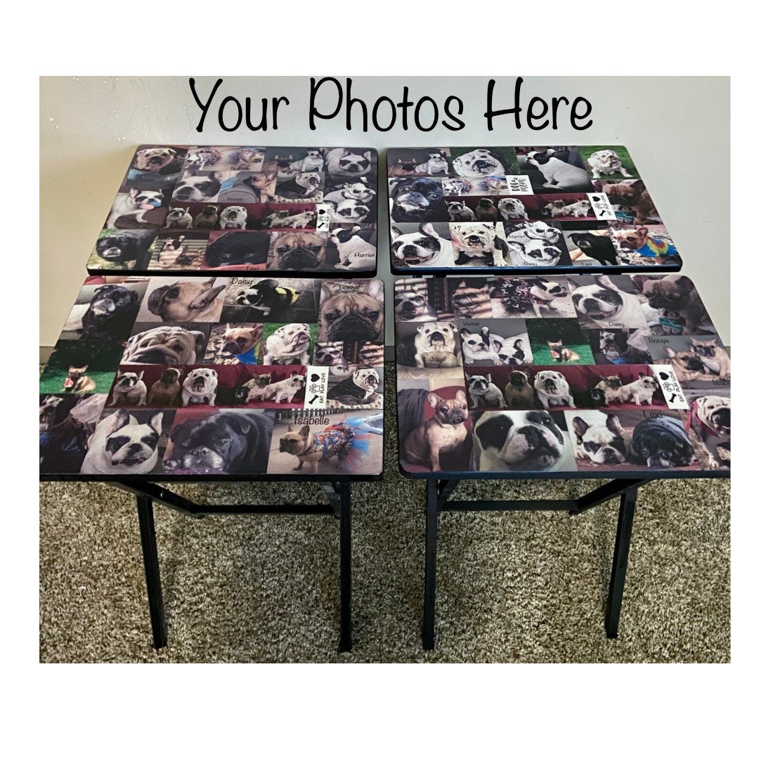 Your Pet Here | Your Family Photo Here, Unique Custom Wood Tray, Your ...