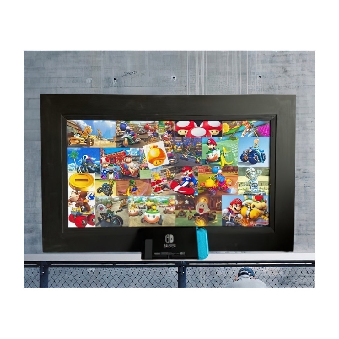 Video Game Art | Game Inspired Art, Mario Kart Art, Video Game Room ...