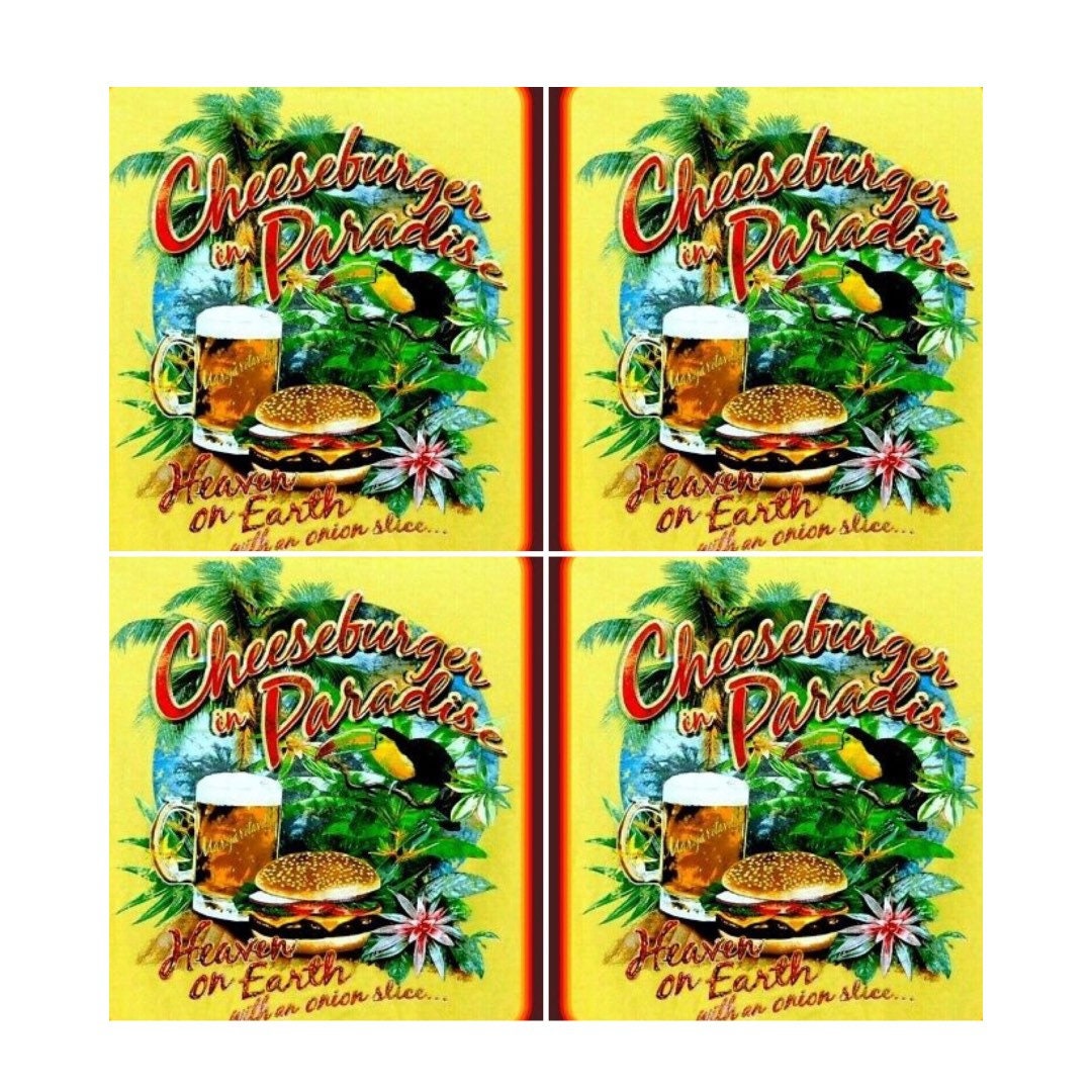 Jimmy Buffett Coaster | Coaster, Party Coaster, Coaster, Drink Coaster ...