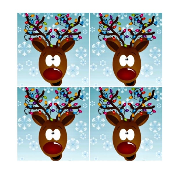 Whimsical Reindeer - Etsy