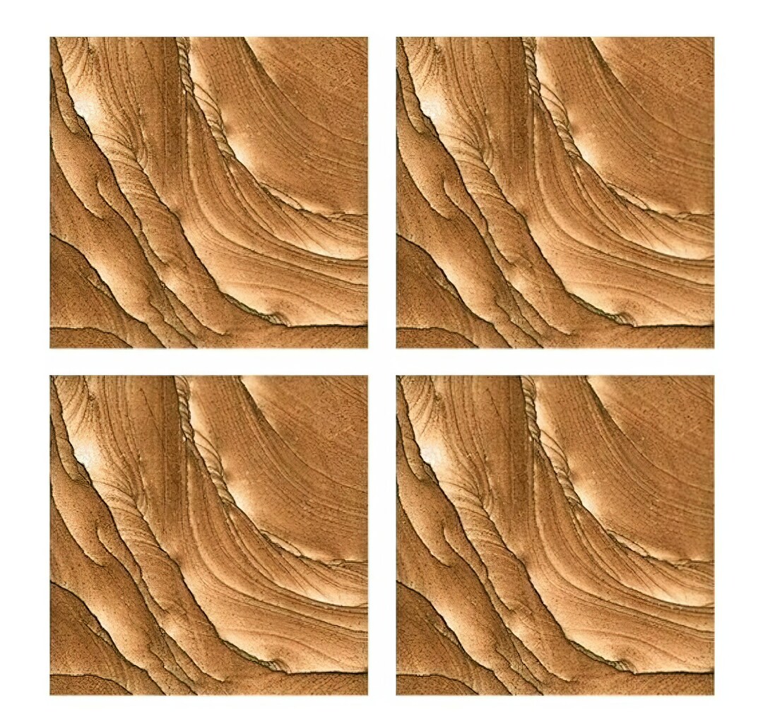 Thirstystone Coasters | Desert Sand Coaster, Set of 4 Absorbent ...