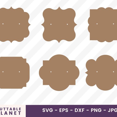 Display Earring Card Svg Dxf Eps Png Jpg Instant Download - Etsy