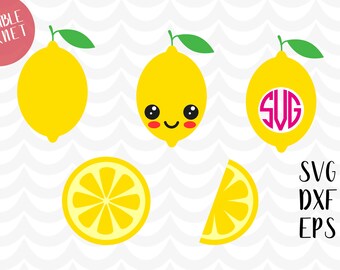 Lemon svg | Etsy
