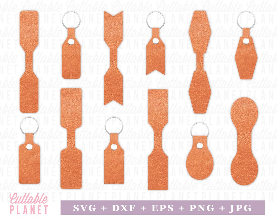 Key Fob Bundle Svg, Dxf, Eps, Png, Jpg, Keychain Svg, Keychain Set, Key ...