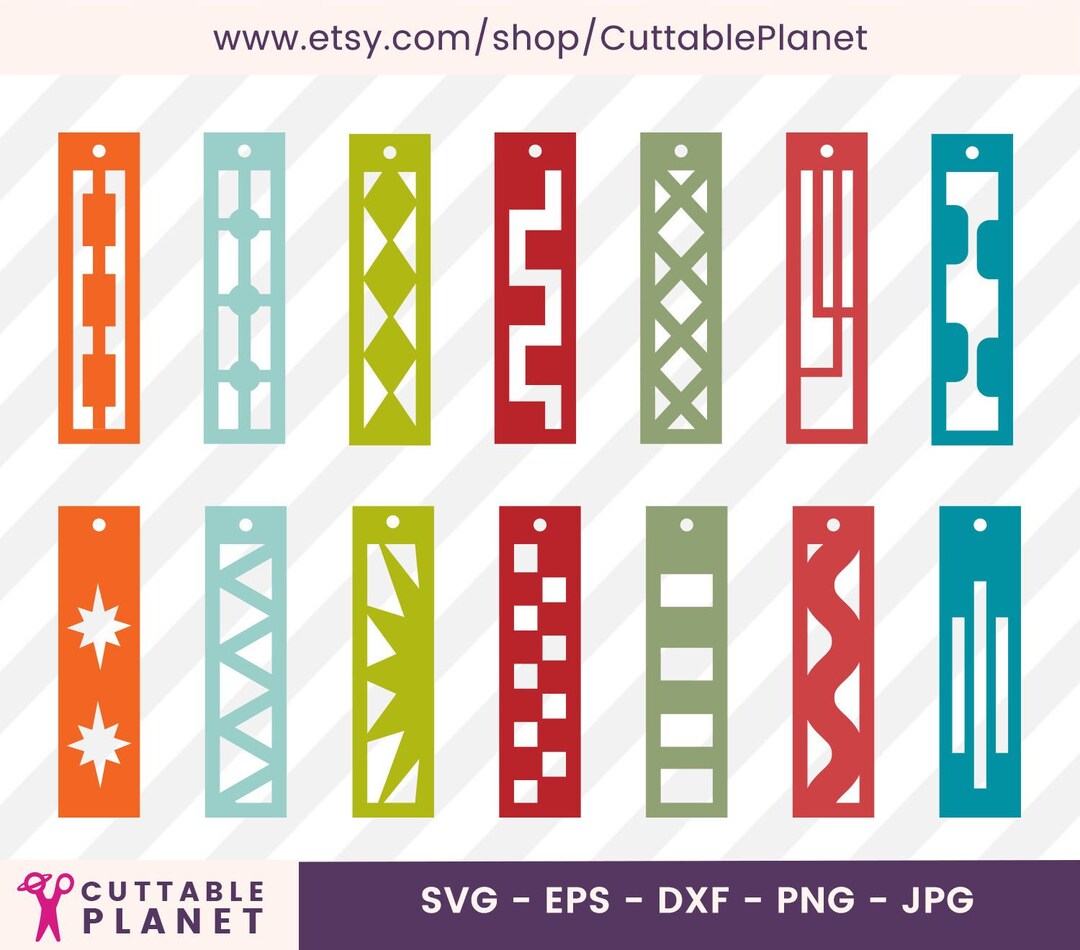 Rectangle Template Earrings Svg Dxf Eps Png Jpg Mid - Etsy