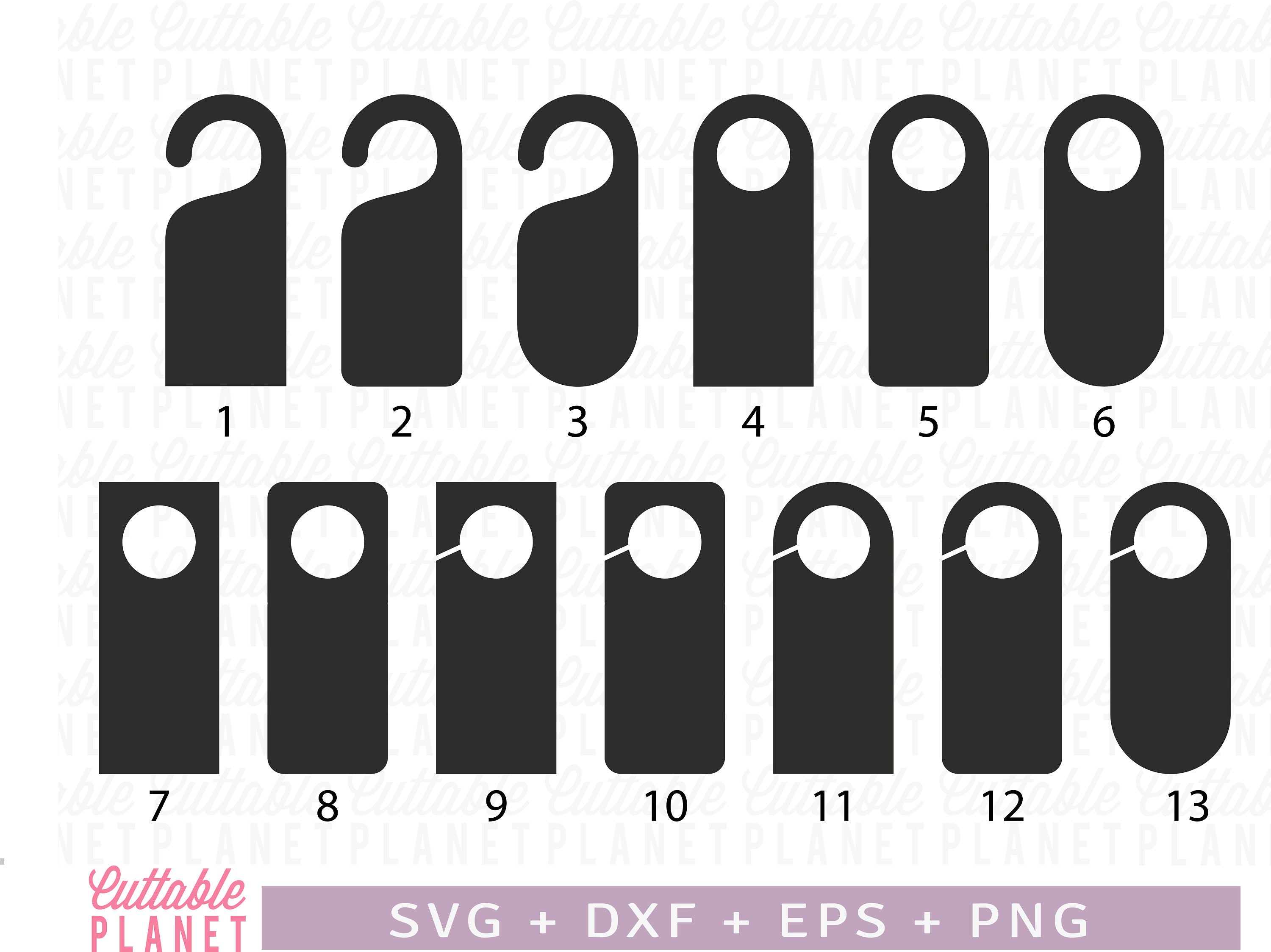 Door Hanger Svg Door Hanger Front Door Svg Dxf Eps Png - Etsy