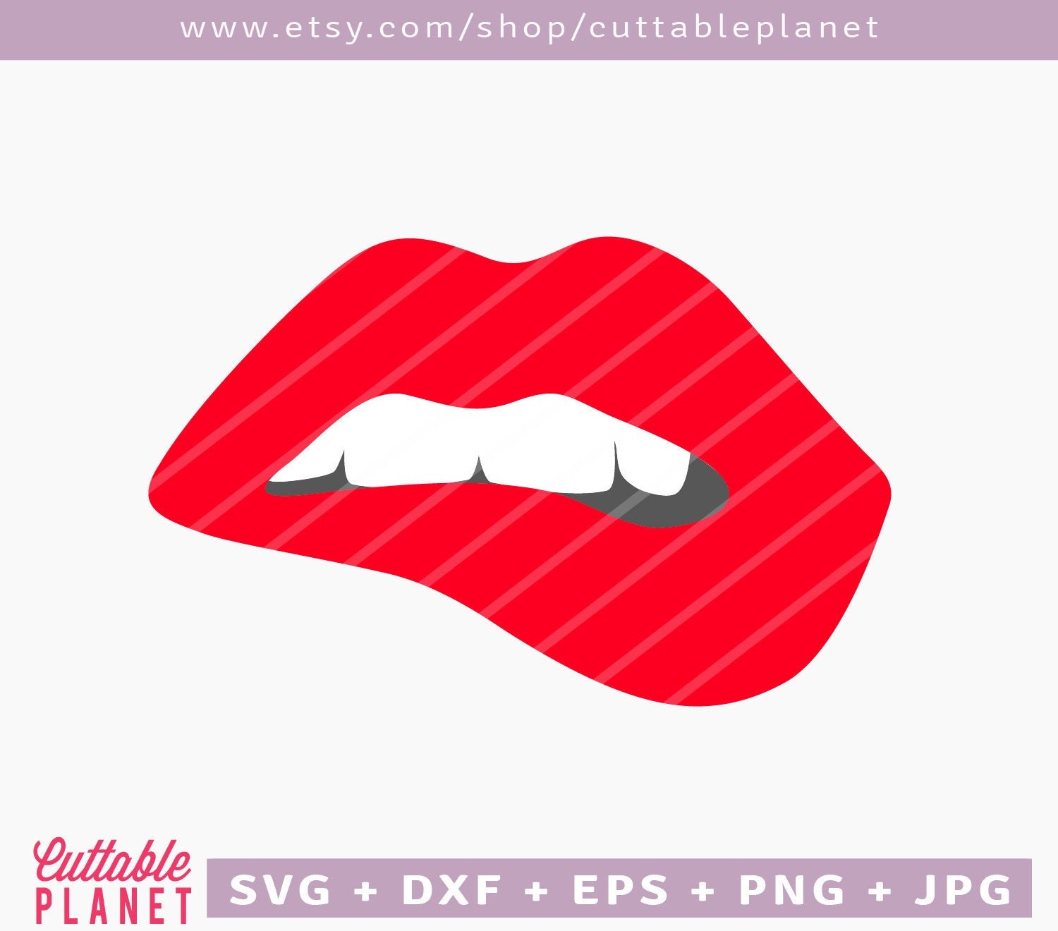 Biting Lips Svg Lips Svg Dxf Eps Png Jpg Sexy Lips | Etsy