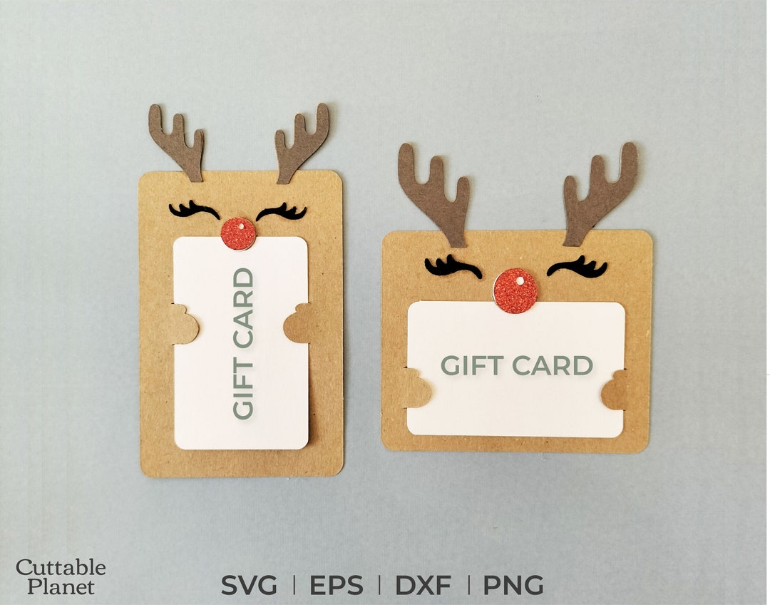 Gift Card Holder Svg File, Card Holder Christmas Svg, Card Holder ...