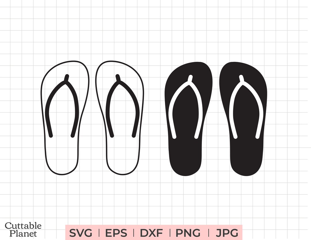 Flip Flop Svg Files, Flip Flop Svg, Flip Flop Png, Summer Flip Flop Svg ...