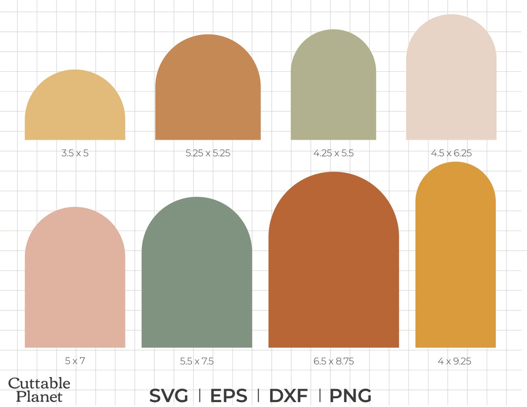 Arch Svg, Arch Invitation Svg, Arch Shape Svg, Dxf, Eps, Png, Arch ...