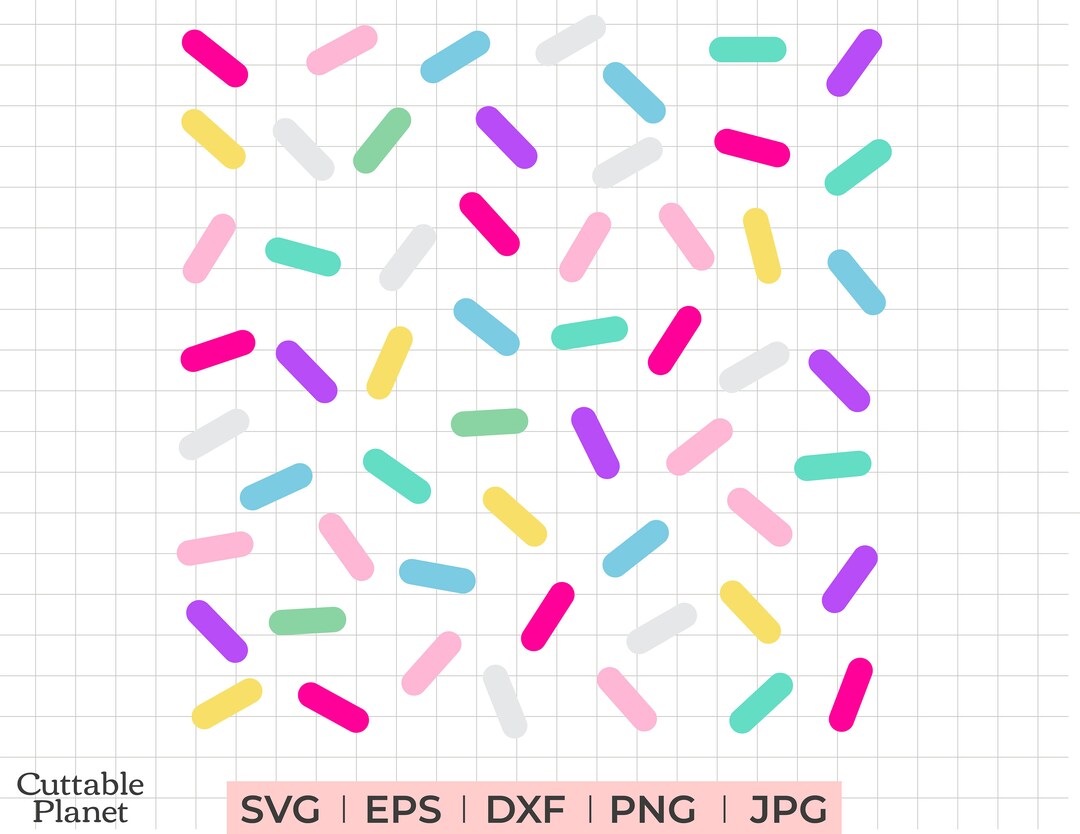 Sprinkles Svg, Donut Sprinkles Svg, Donut Sprinkles Png, Donut ...