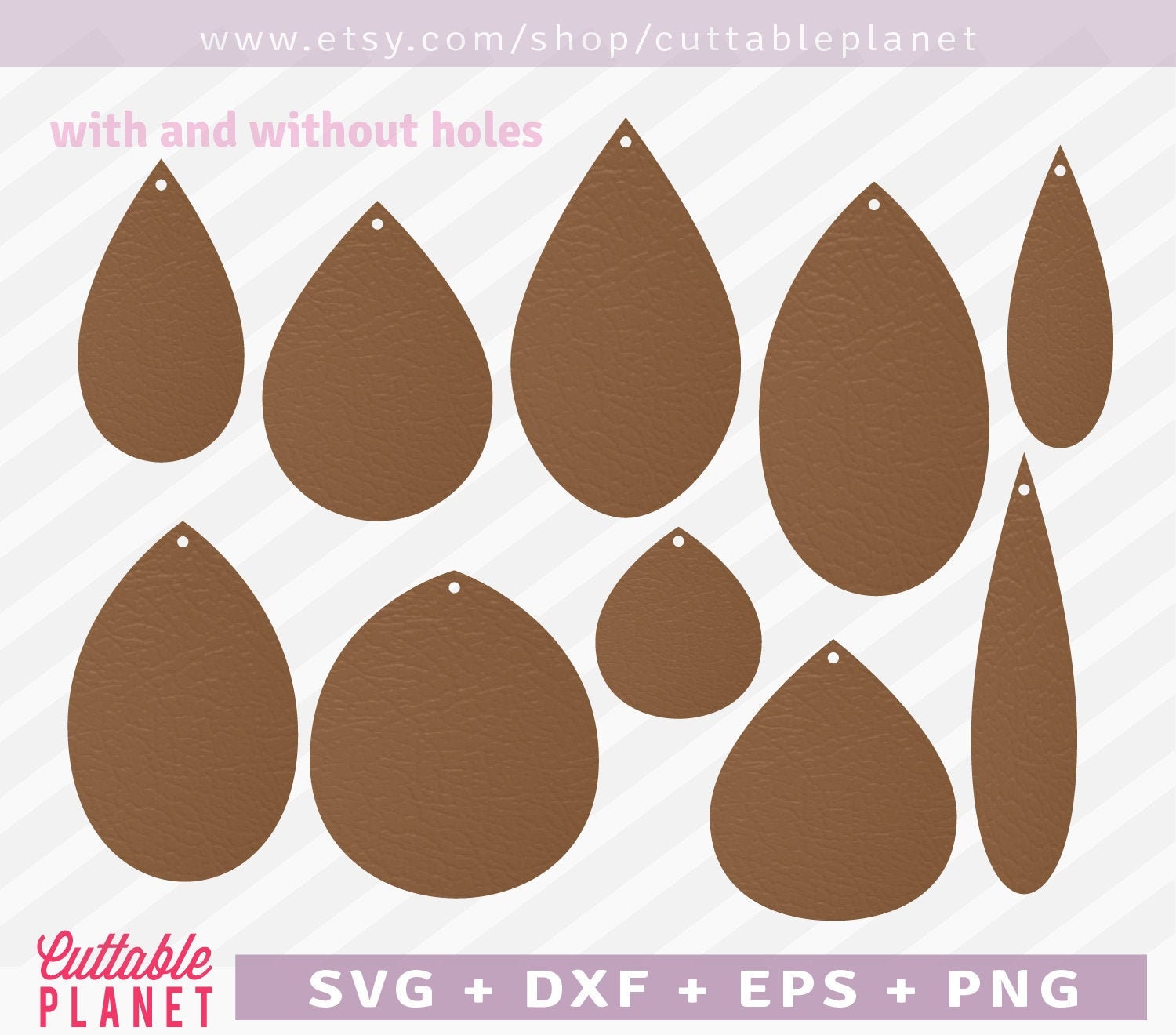 Teardrop Shape Outline