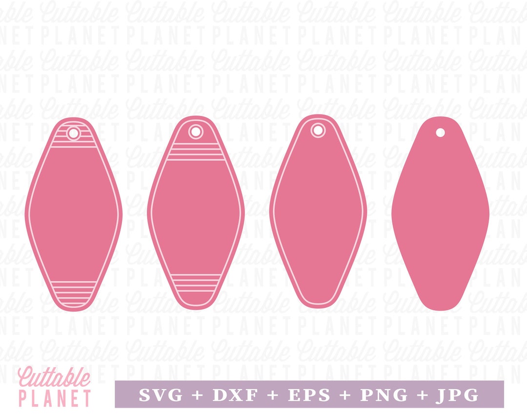 Motel porte-clé svg dxf eps png jpg motel vintage - Etsy France