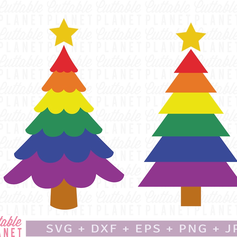 Rainbow Christmas - Etsy