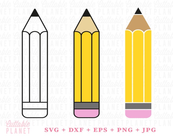 Pencil Svg Pencil Png Pencil Laser Svg School Pencil Svg - Etsy Canada