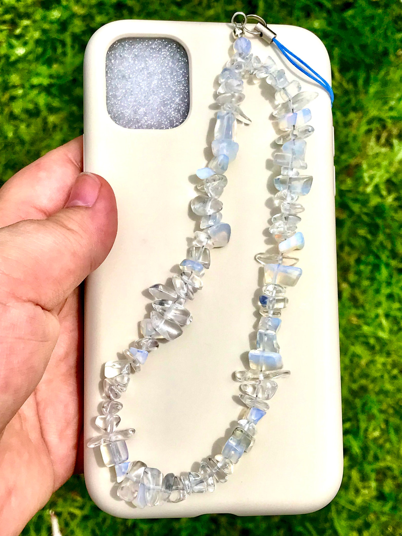 Crystal Phone Charm Healing Crystals Phone Strap Gemstone | Etsy