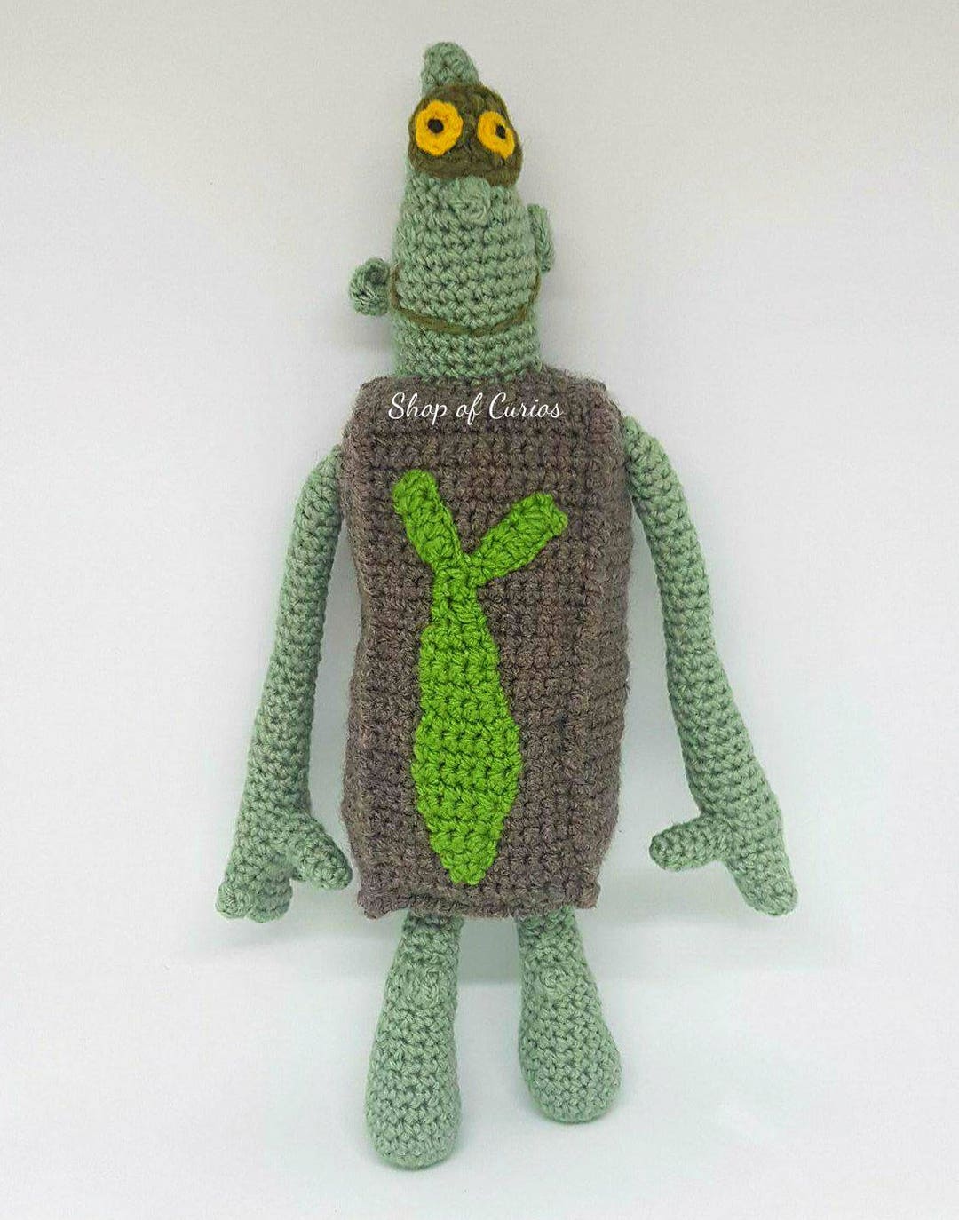 Handmade Crochet Boxtroll Fish - Etsy