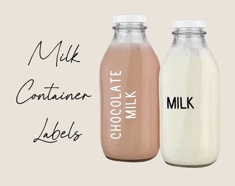 Milk Jug Labels - Etsy Australia