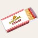 Extra Cheese, Extra Lit Matchboxes Funny Pizza Party Favors ...