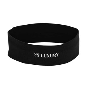 Custom Logo Headbands Custom Black Headbands - Etsy