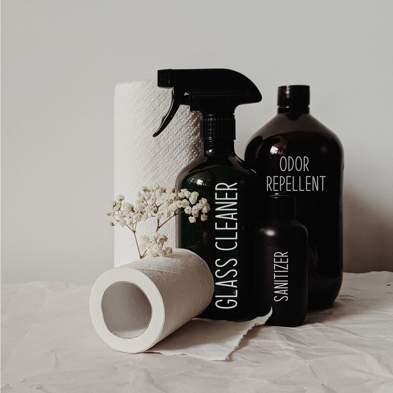 Custom Cleaning Labels Cleaning Labels Organization Labels Custom ...