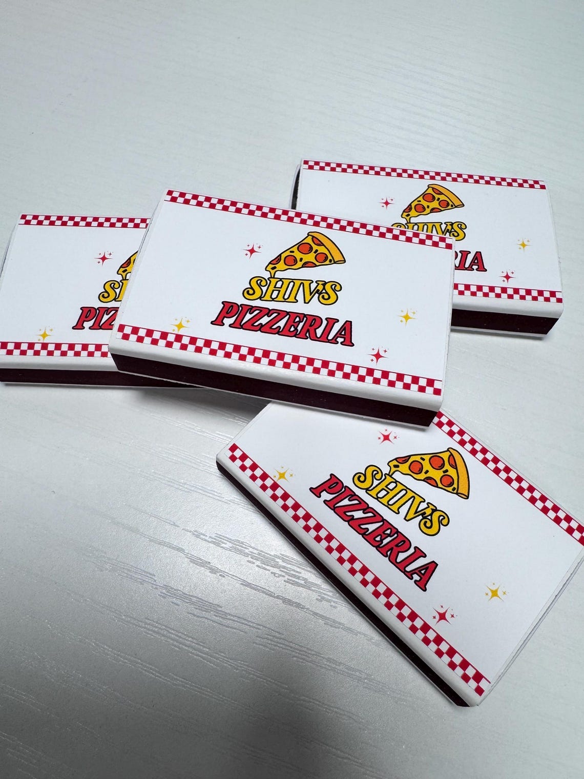 Extra Cheese, Extra Lit Matchboxes Funny Pizza Party Favors ...