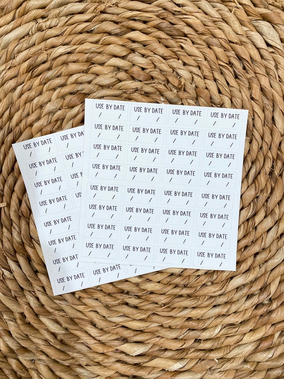 Use by Date Labels Pantry Labels | Etsy