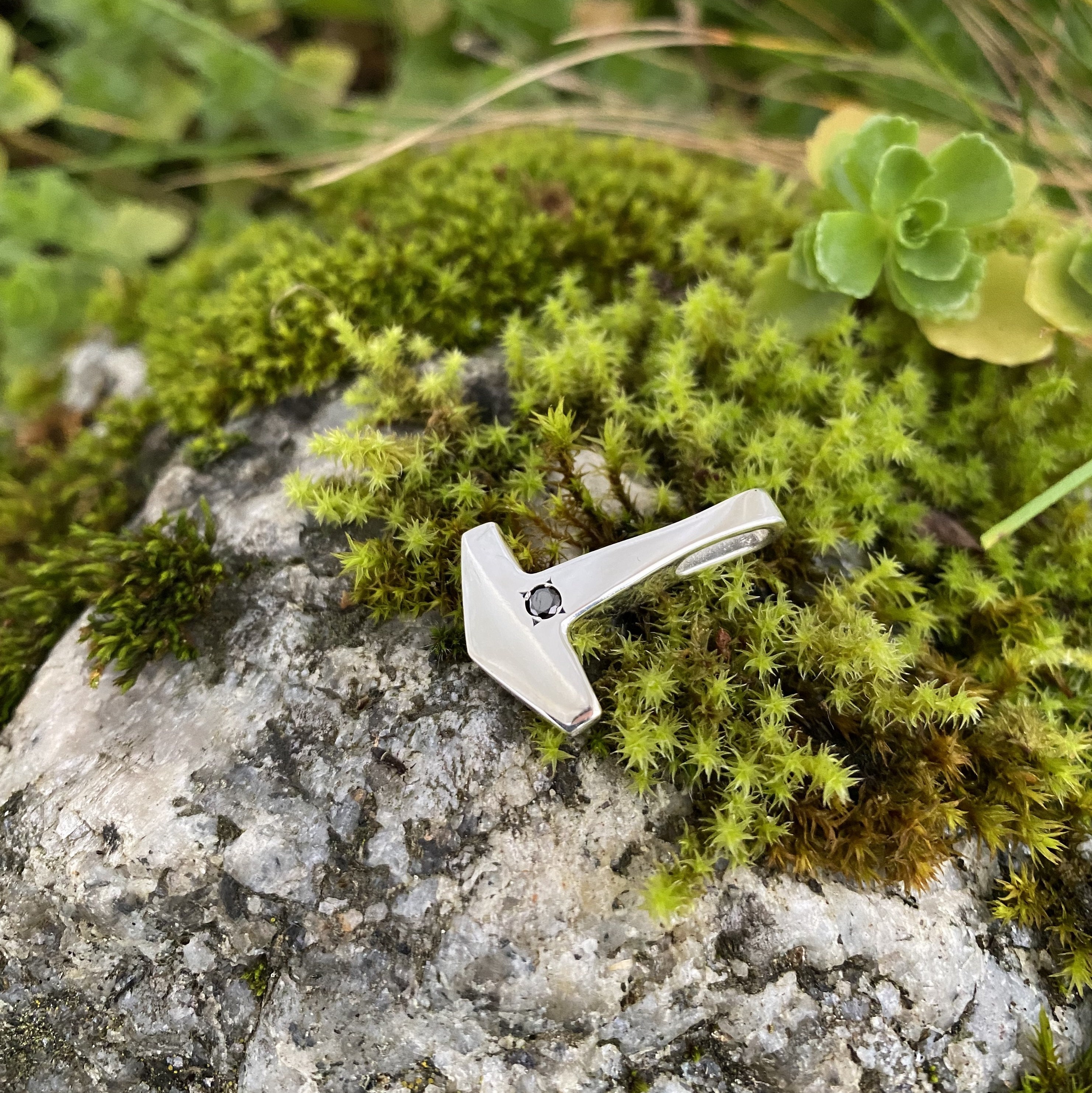 Wolf cross from Fossi, Iceland - bronze Viking Thor's hammer pendant ...