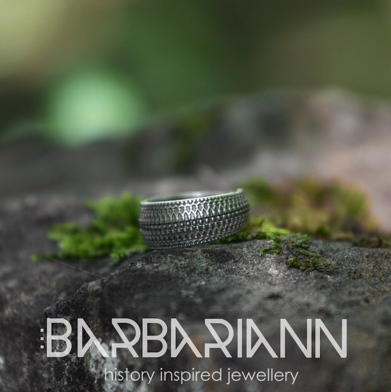 ULF Viking Adjustable Ring From Galloway Hoard - Museum Replica - Solid ...