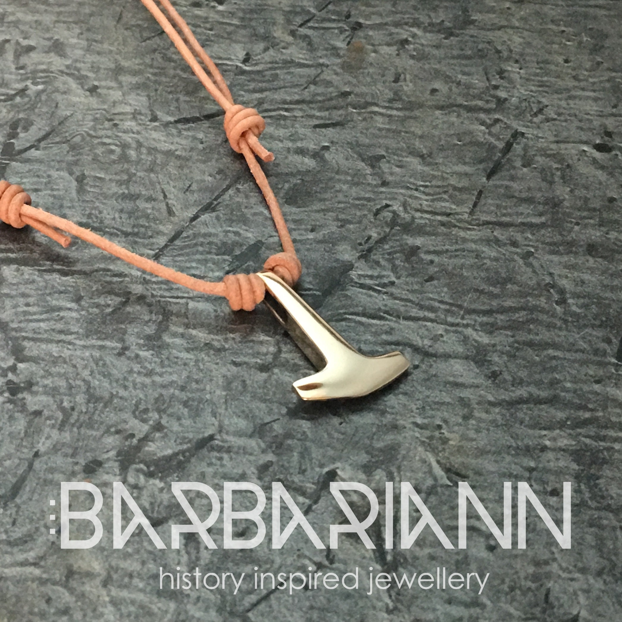 Viking trefoil brooch from Birka - silverplated bronze - reproduction ...