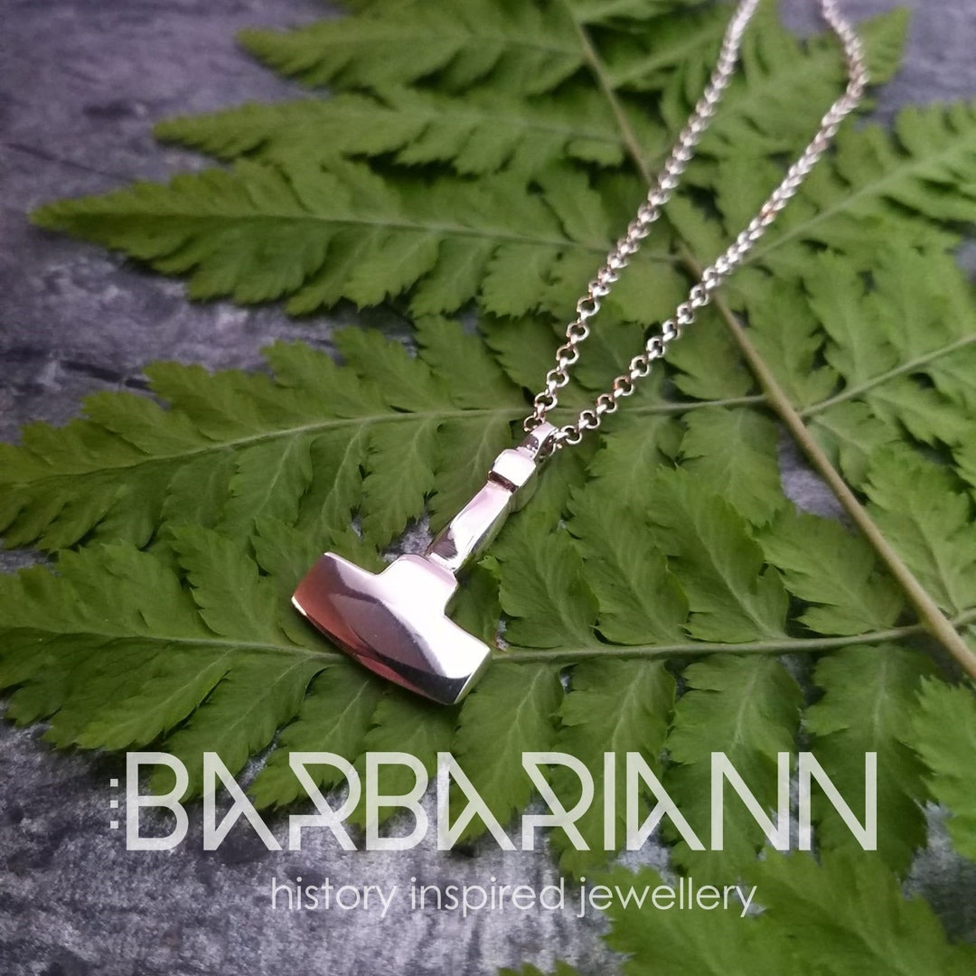 L Size Thor's Hammer From Birka Bj 750 || Museum Replica || 925 ...