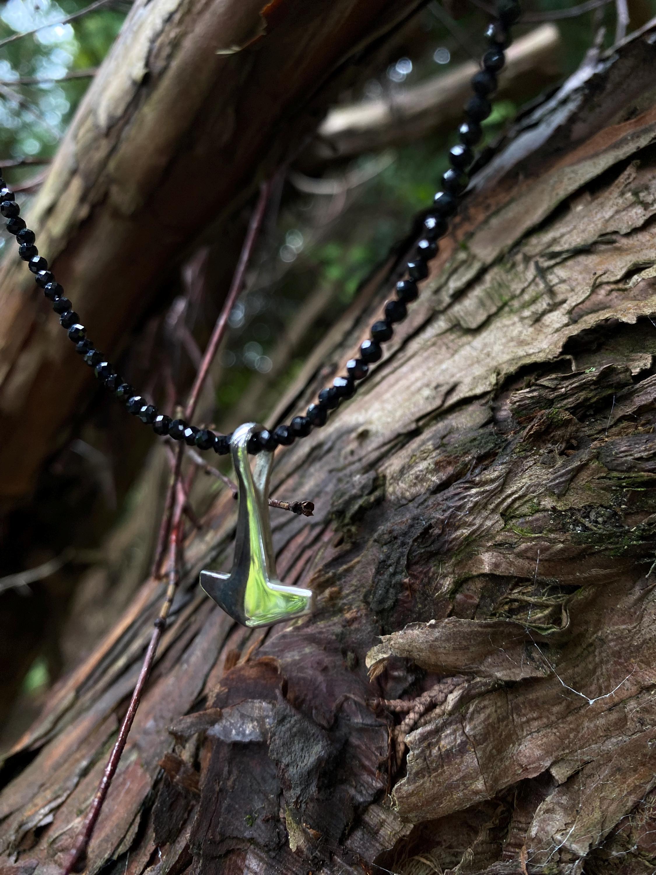 Tiny Ivar - Thor's Hammer - Amulet of Fire Protection. Sterling Sliver ...