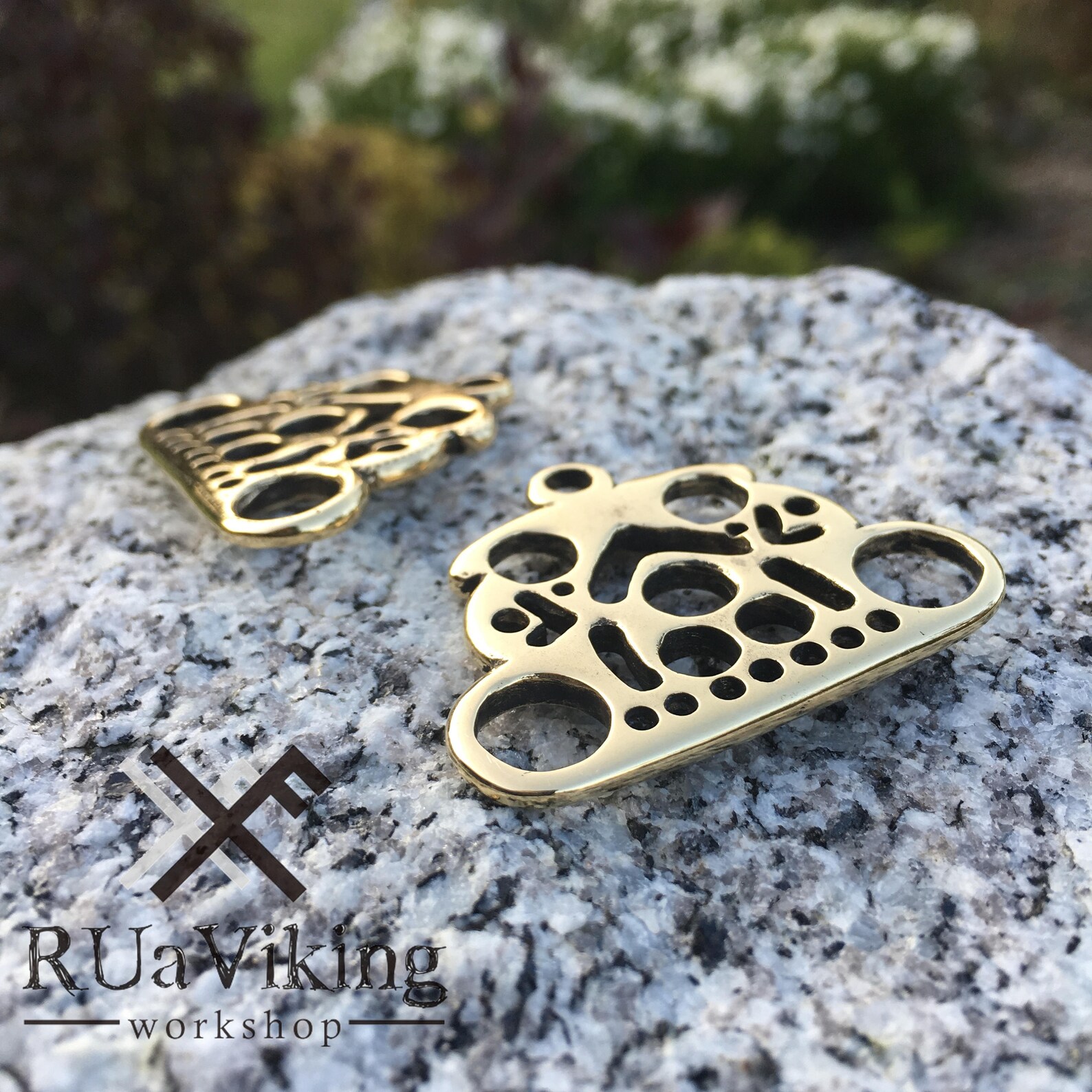 Viking Bronze Spacer Set Set of 2 Reproduction of a Grave - Etsy