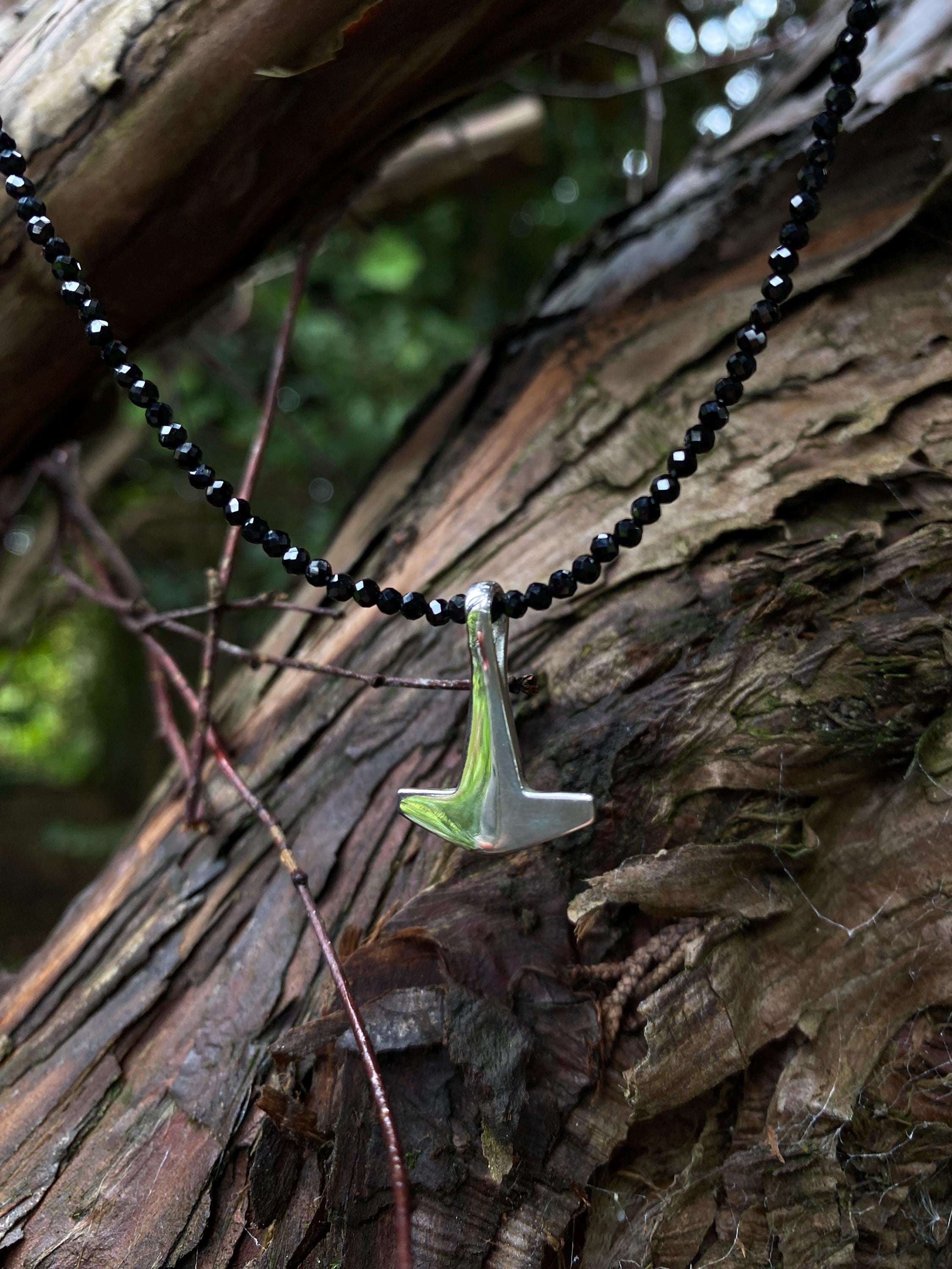 Tiny Ivar - Thor's Hammer - Amulet of Fire Protection. Sterling Sliver ...