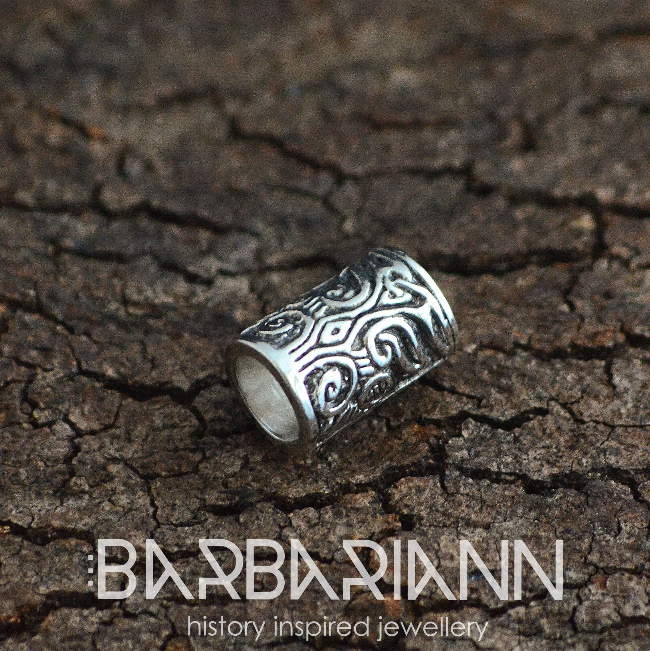 Thor - Viking beard bead - 7 mm inner diameter - authentic pattern from ...