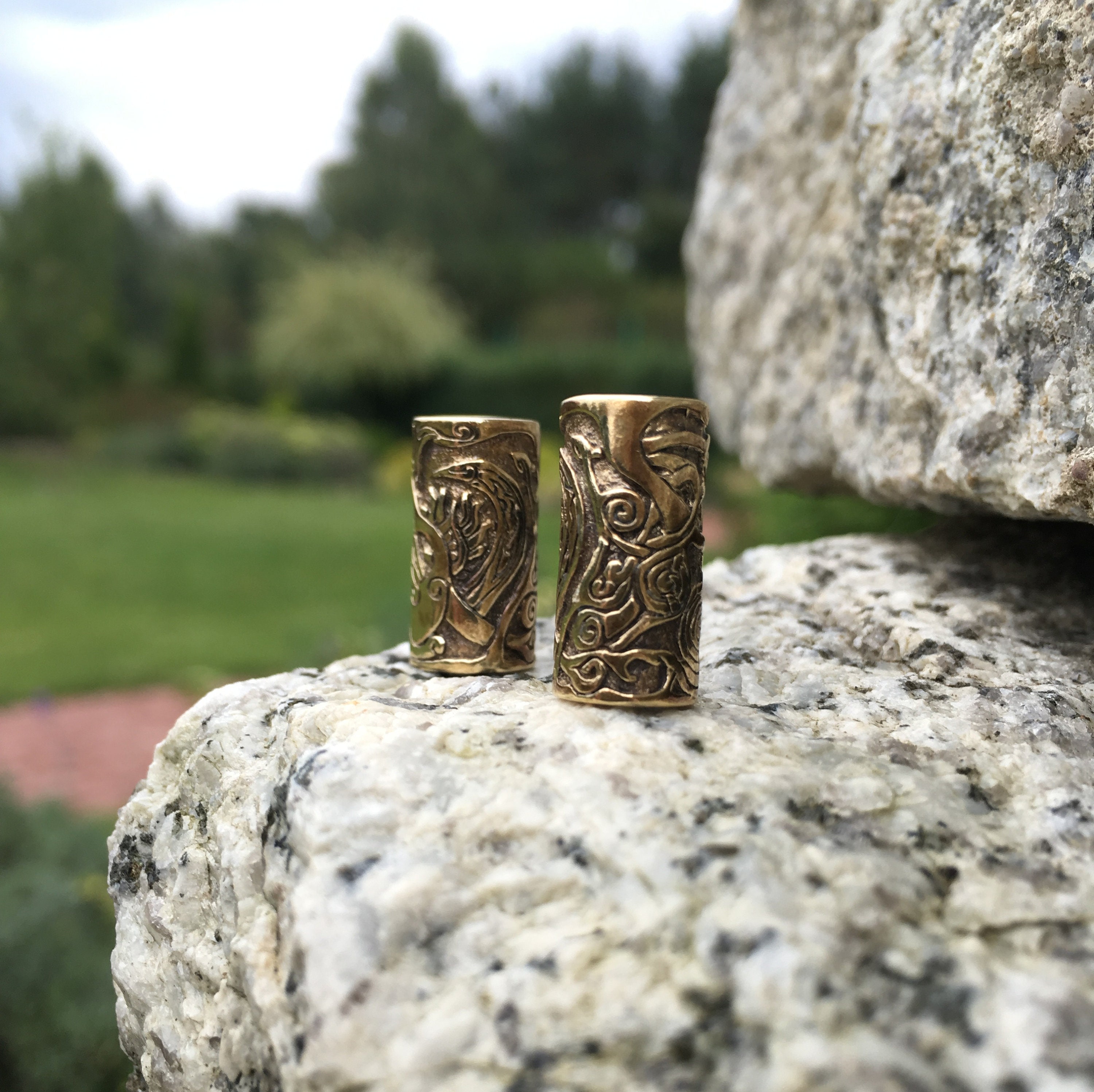 Thor - Viking beard bead - 7 mm inner diameter - authentic pattern from ...