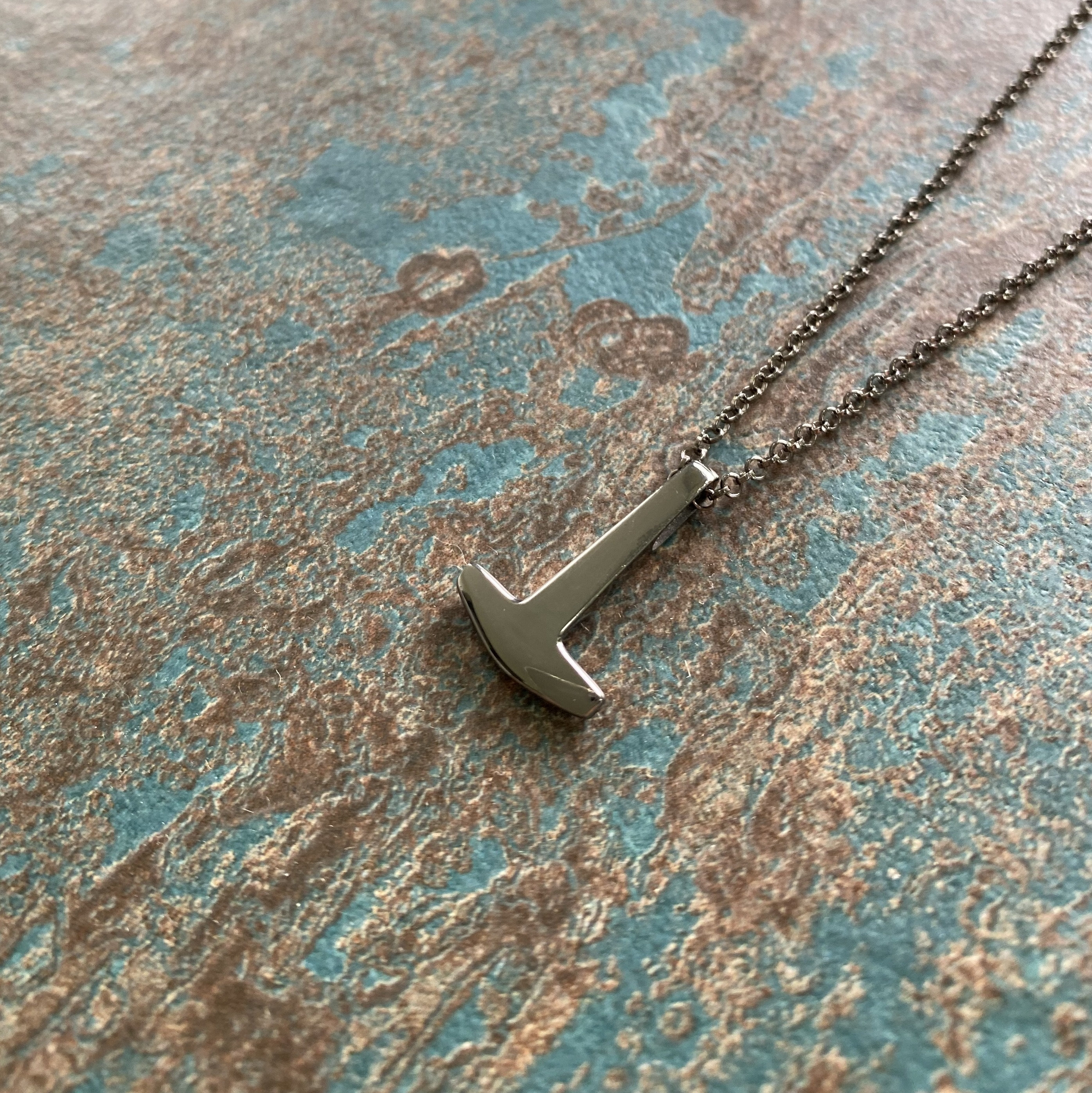 Fossi Wolf cross from Iceland - sterling silver. Viking Thor's hammer ...