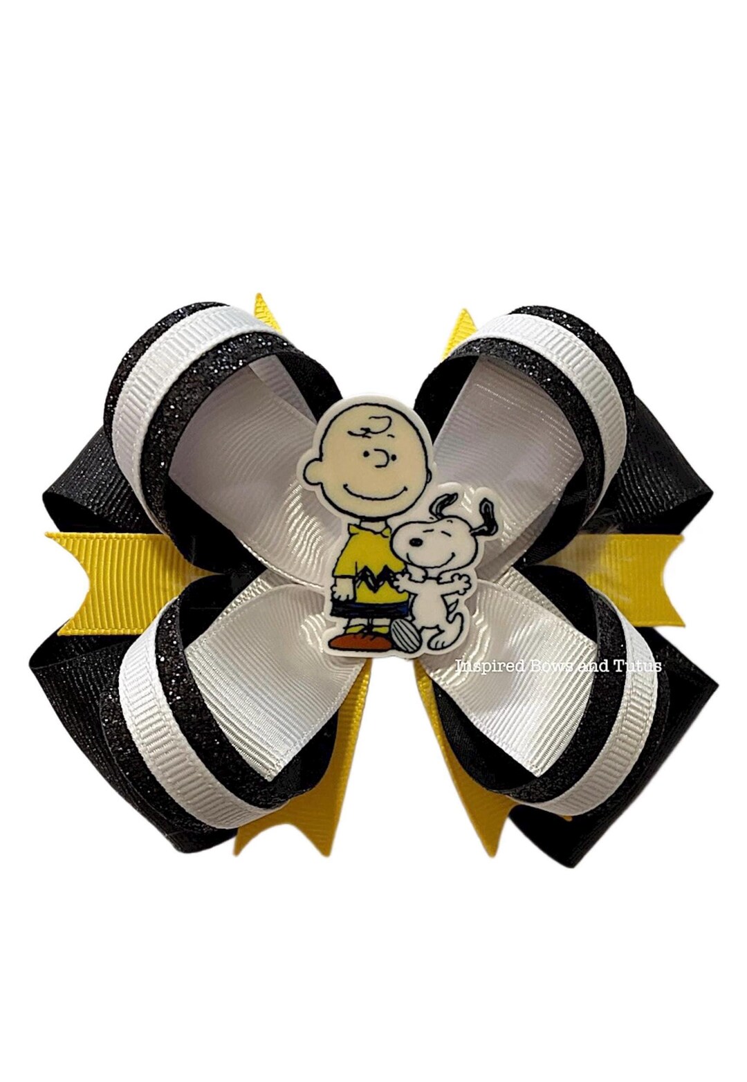 Charley Brown and Snoopy Inspired Hair Bow - Etsy
