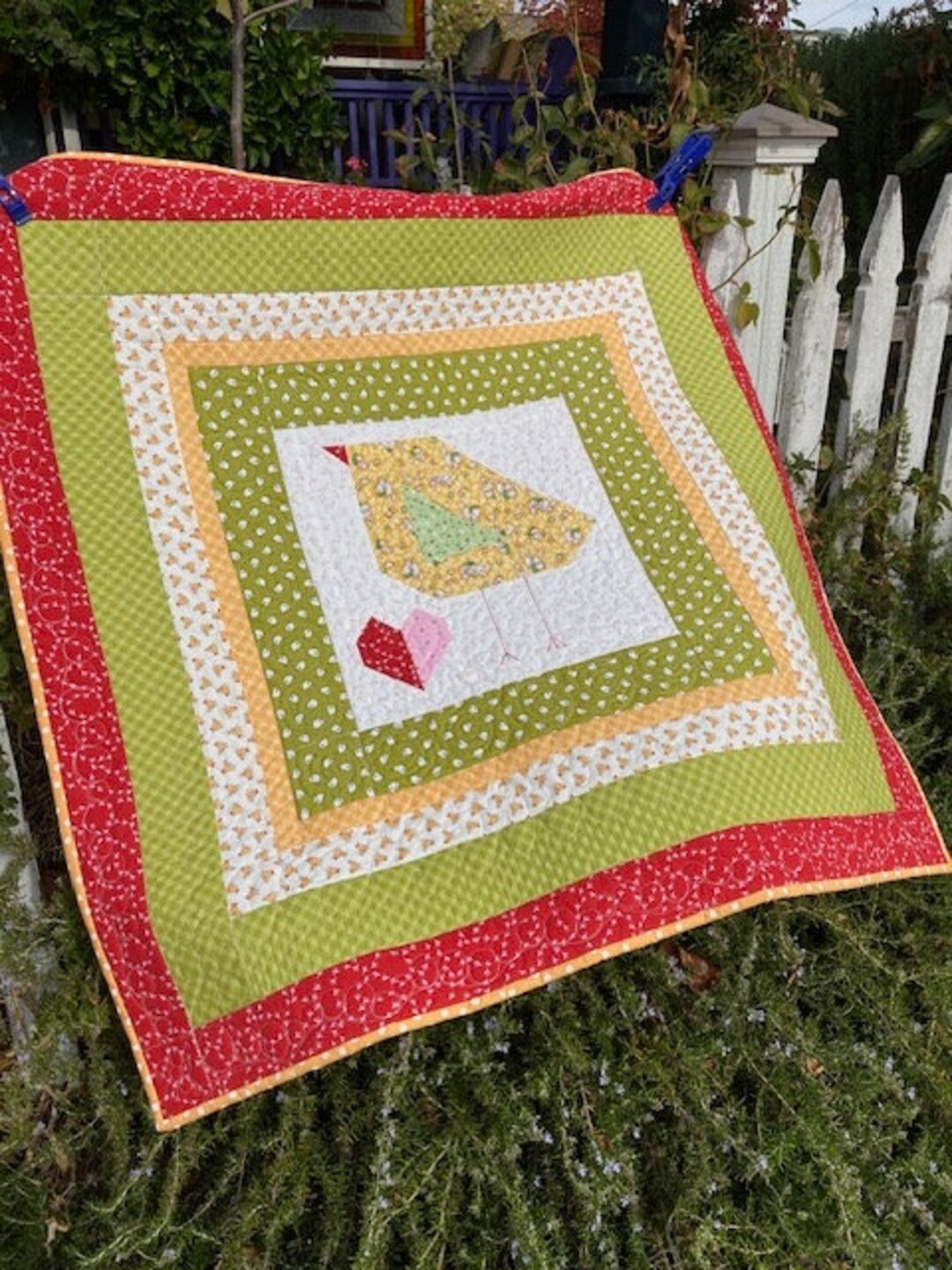 Here Chick Chick Quilt/quilts for Sale/lori Holt Baby Chick - Etsy