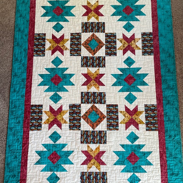 Aztec Quilt - Etsy