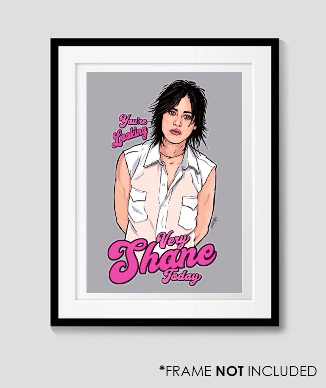 The L Word Shane Art Print A4 Size Etsy
