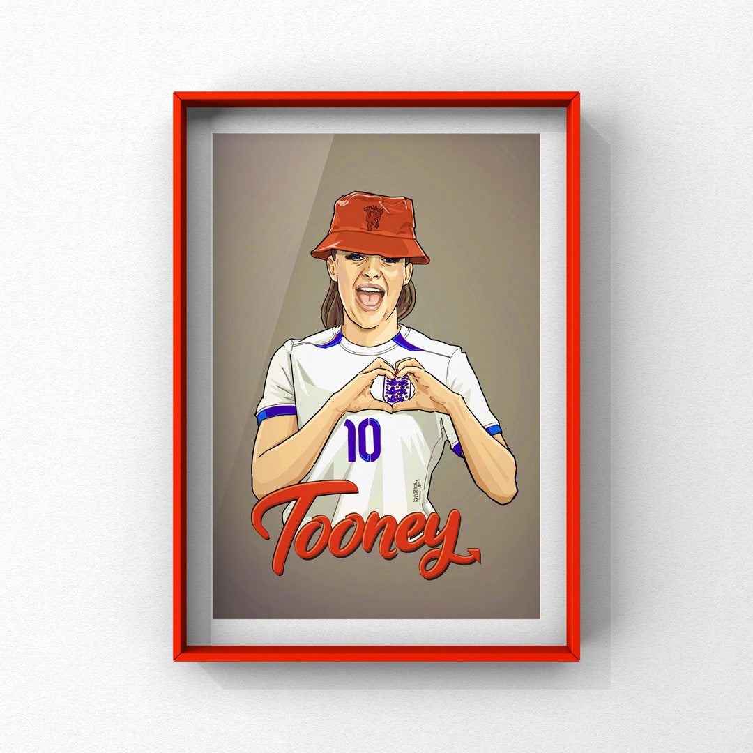 Ella Toone Lionesses A4 Print - Etsy