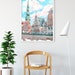 Riga Art Print, Latvia Poster European City Wall Art Europe Print ...