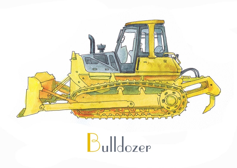 Transportation - 26 Fine Art Note Cards Alphabet, Car Prints Watercolor ...