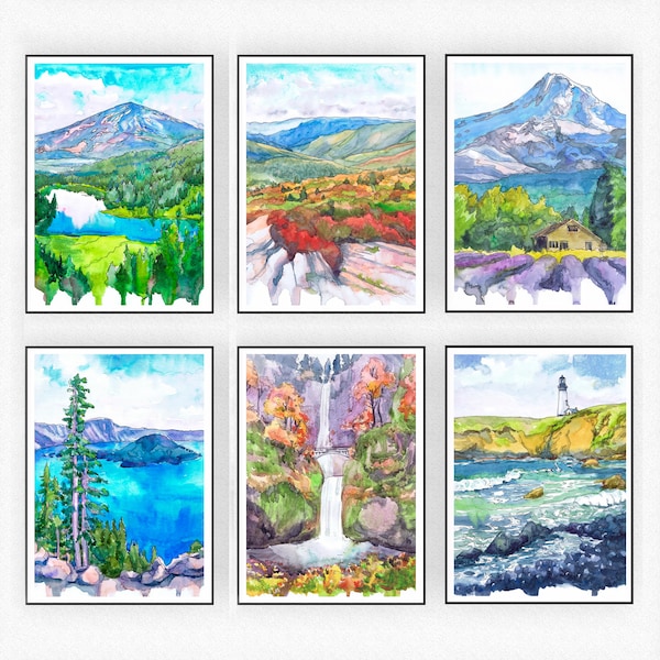 Oregon Wall Art - Etsy