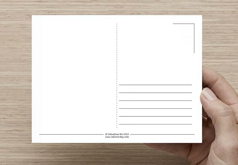 Horse Postcards Set of 5 Postcrossing cards Art Postcards | Etsy