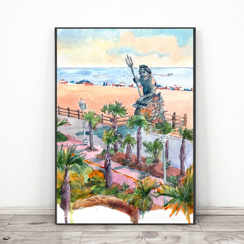 King Neptune Art - Etsy