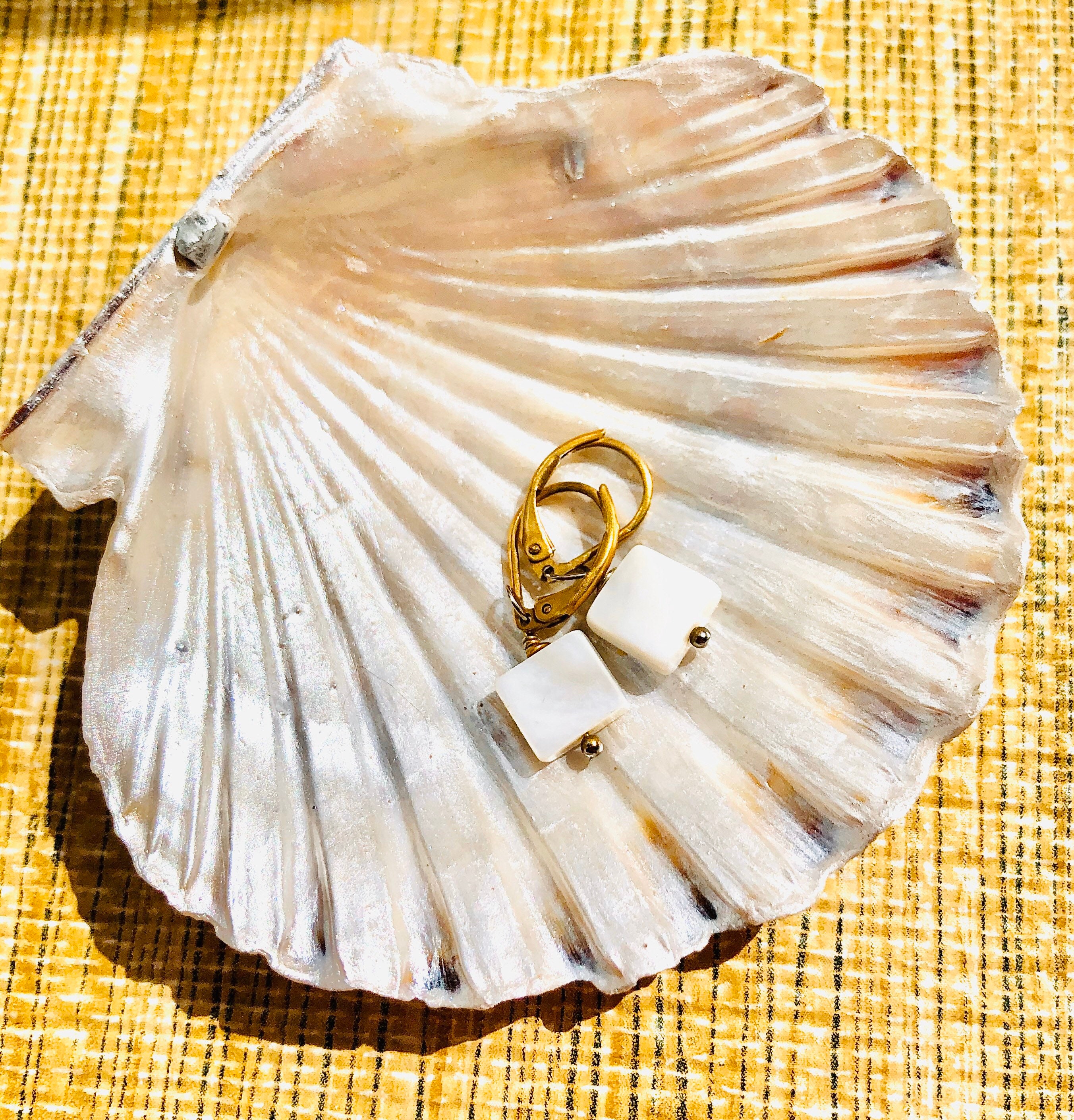Shell Ring Dish Jewelry Holder Organization Oyster - Etsy