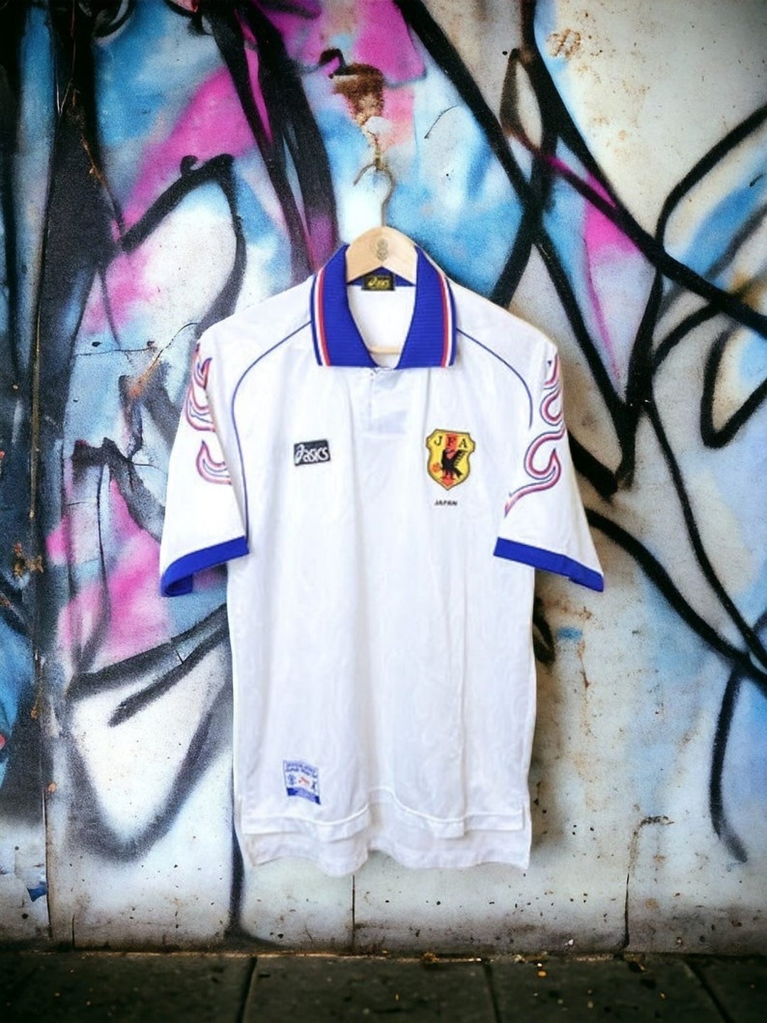 Japan 1998 Away White Retro Kit Football Jersey World Cup France 98 ...