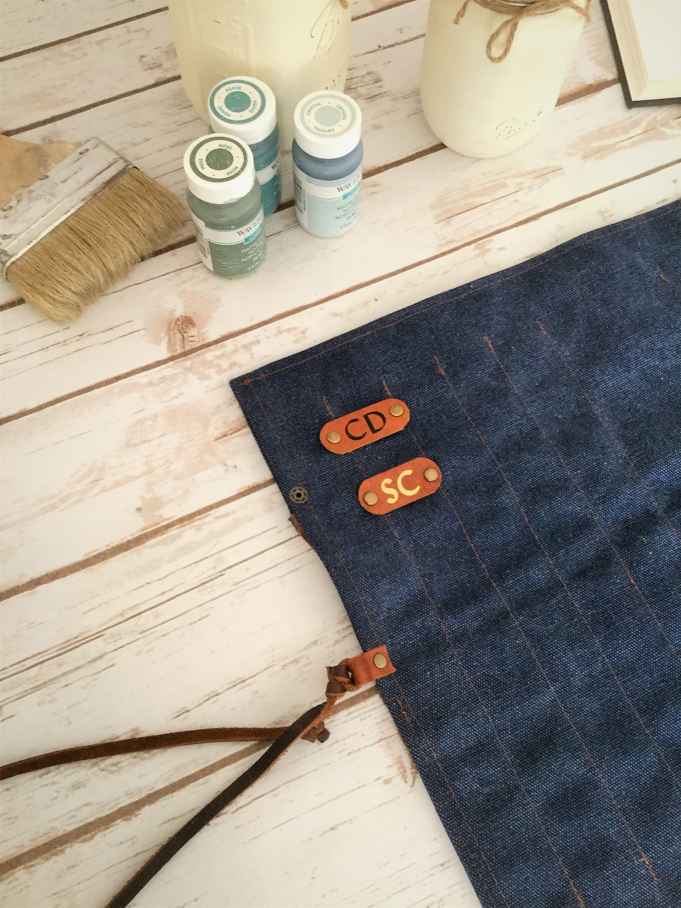 Paint Brush Roll, Artist Roll, Paint Brush Organizer, Artist pouch ...